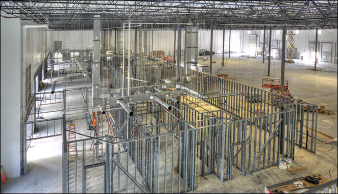 Commercial Interior Metal Stud Framing Contractor in Cleveland, Akron ...